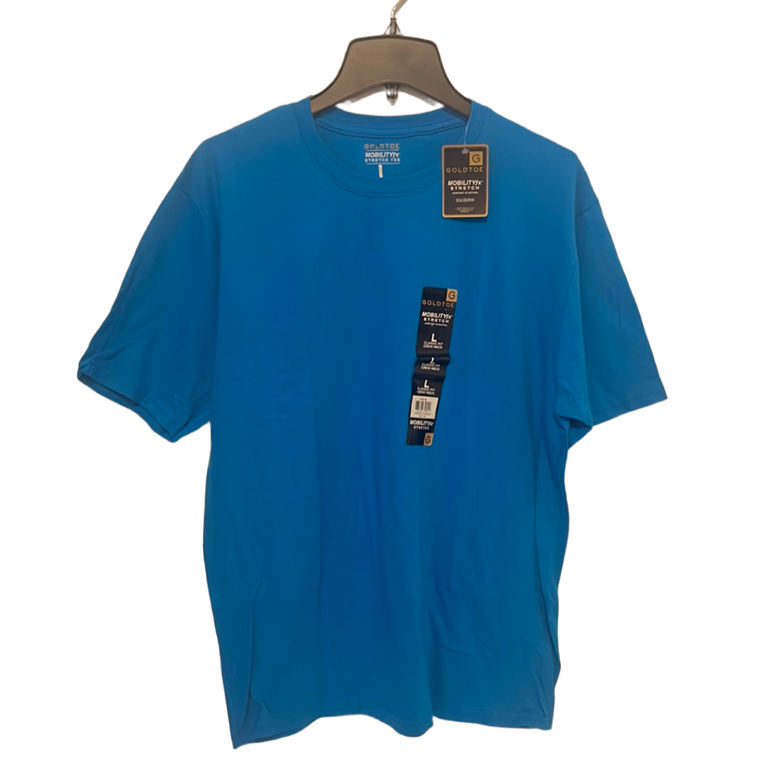 GOLDTOE Men's Cotton Stretch T-Shirt – Queens Things Me 2 U